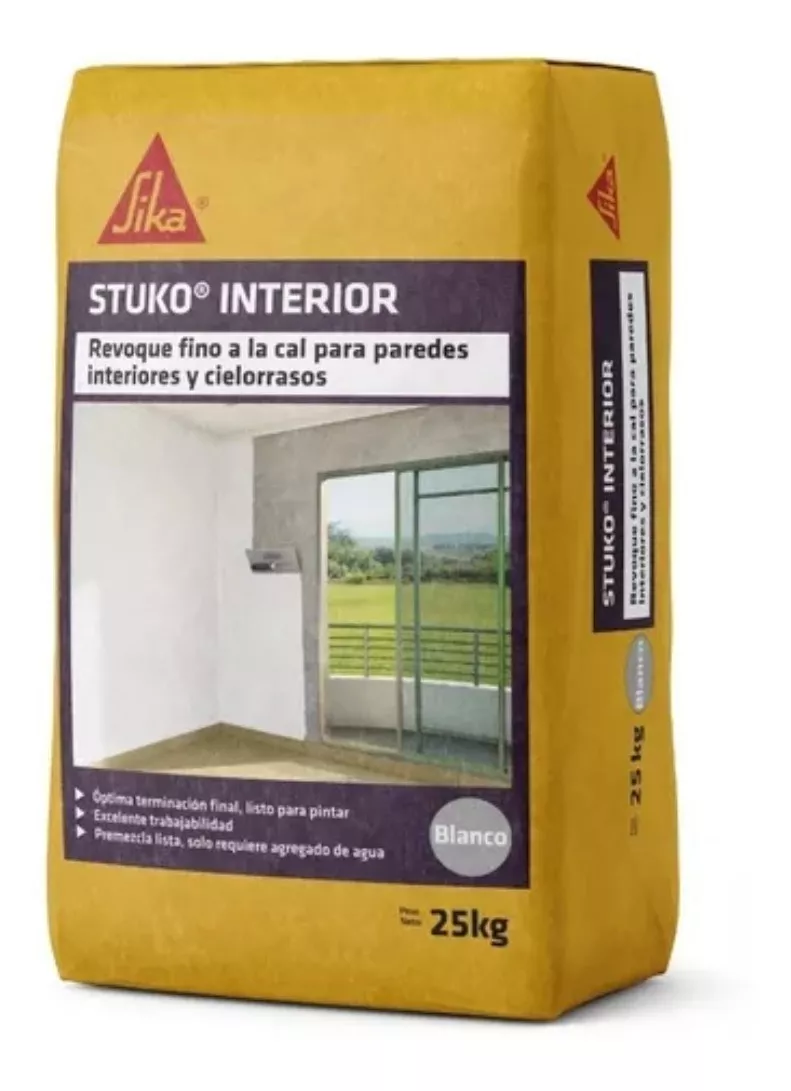 Stuko Interior Bolsa 25 kg - Tecnica Fisherton