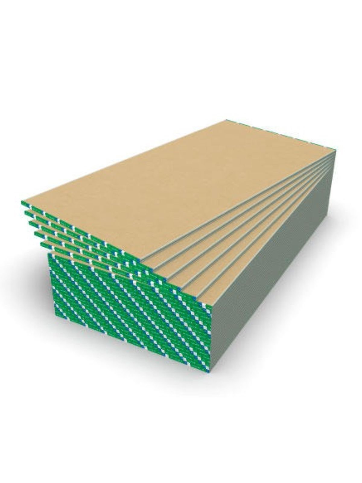 Placa Placo RH 12,5mm 1,20 x 2,40 mts - Tecnica Fisherton